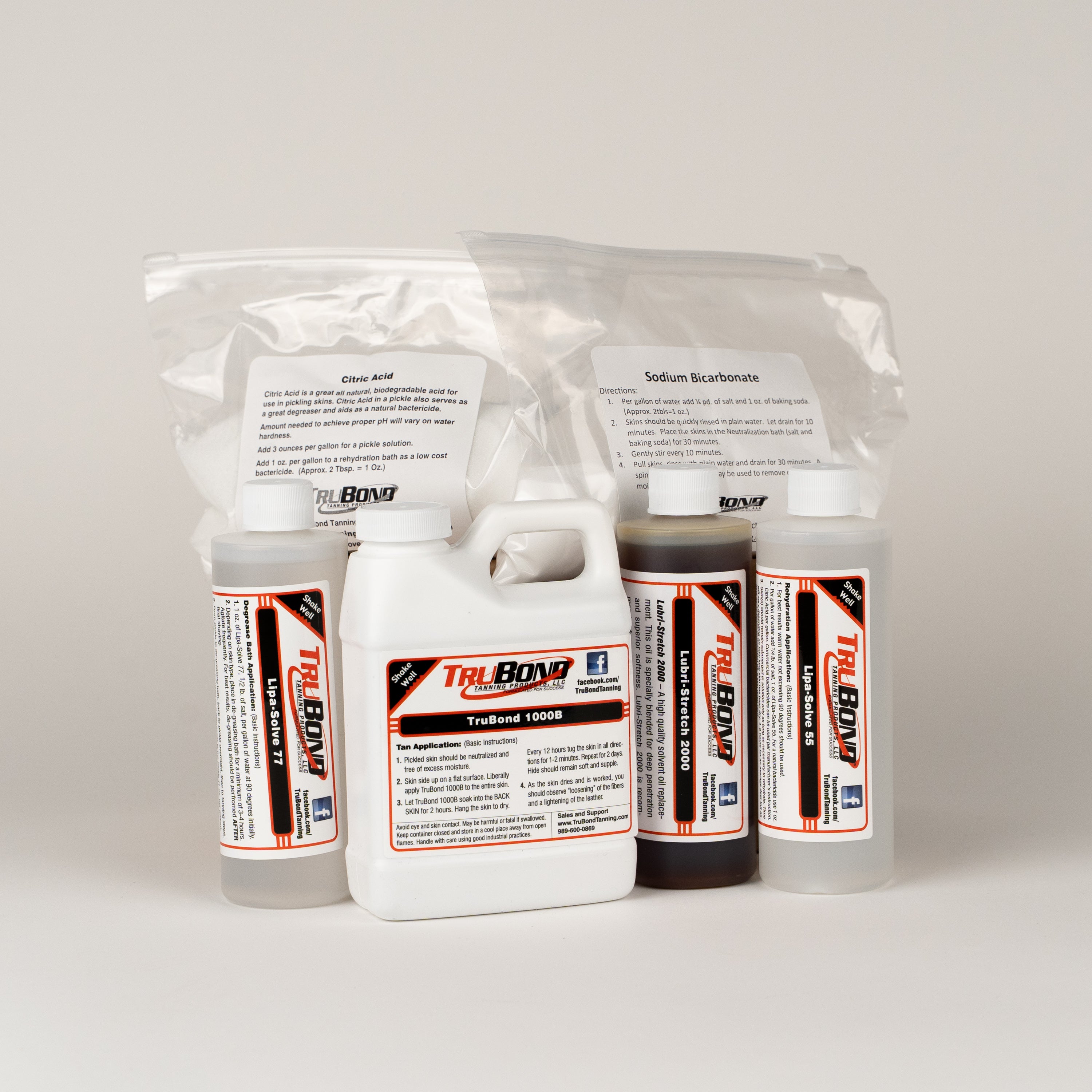 Taxidermy Plus Kit with Lubri-Stretch 2000 Oil – TruBond Tanning